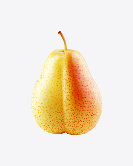 Yellow Pear PNG Image