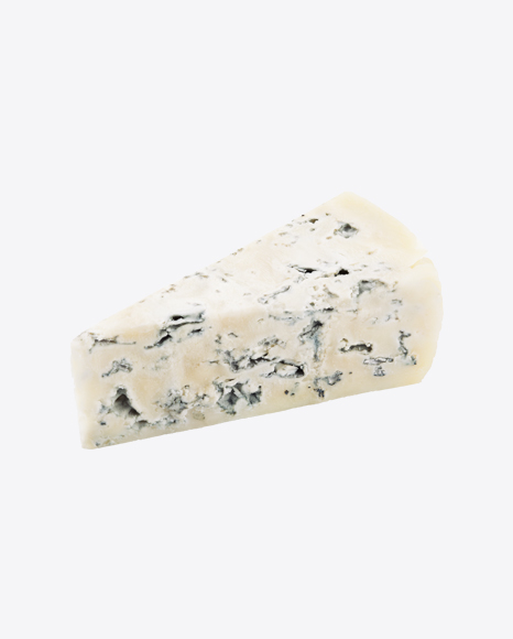 Blue Cheese Triangle PNG Image