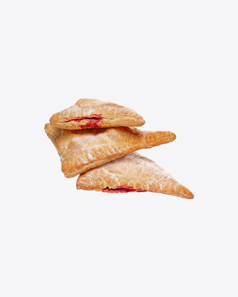 Triangle Puff Buns w/ Jam PNG Image