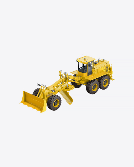 Motor Grader PNG Image